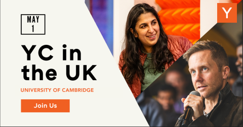 Y Combinator event at Robinson | Robinson College